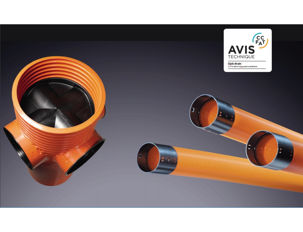 Lancement gamme DELTA-OPTIDRAIN