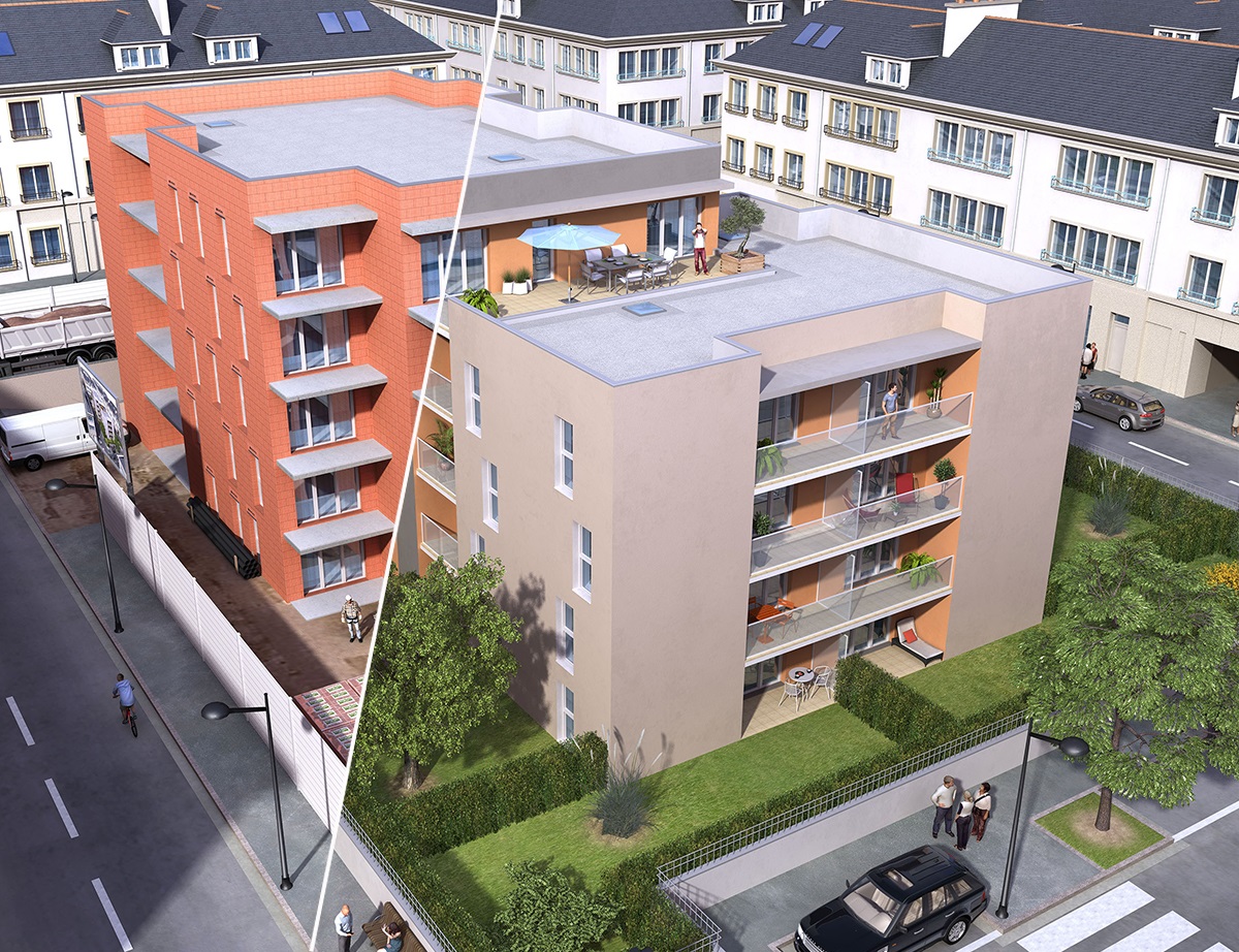 Logements collectifs en brique : plus performant, plus économique et