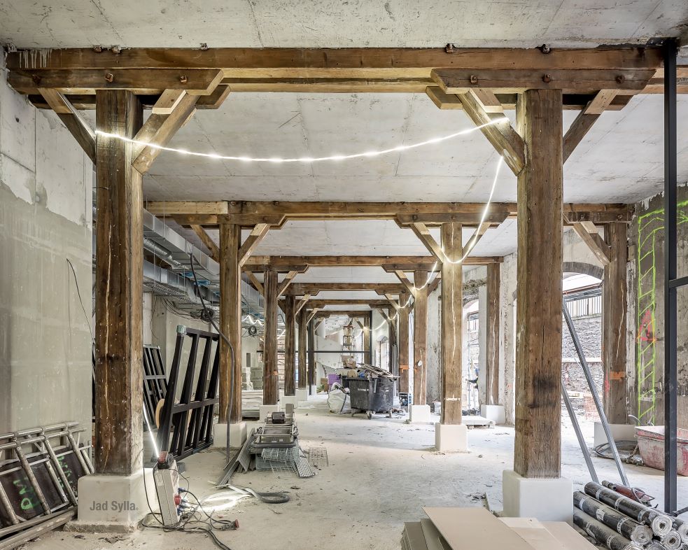 Un Hilton classé en structure bois préservée Architecture