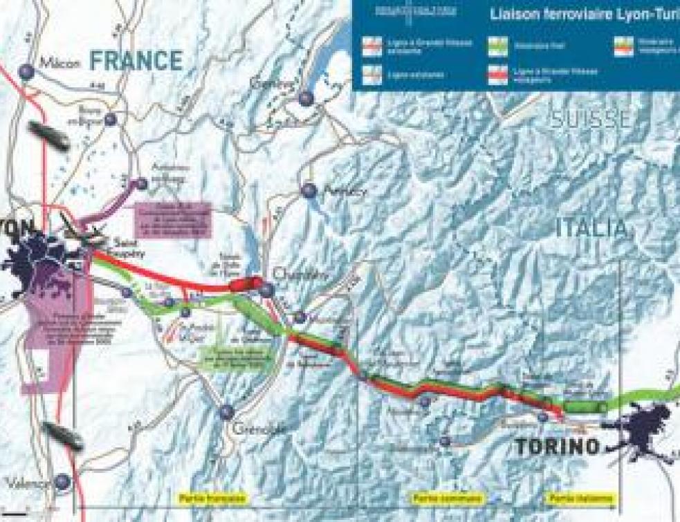 Trajet Tgv Lyon Turin